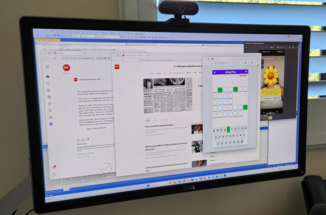 Introducing Hang Five, your new favourite word game